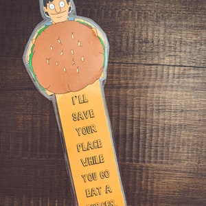 Bob's Burgers Inspired Bookmarks - Etsy