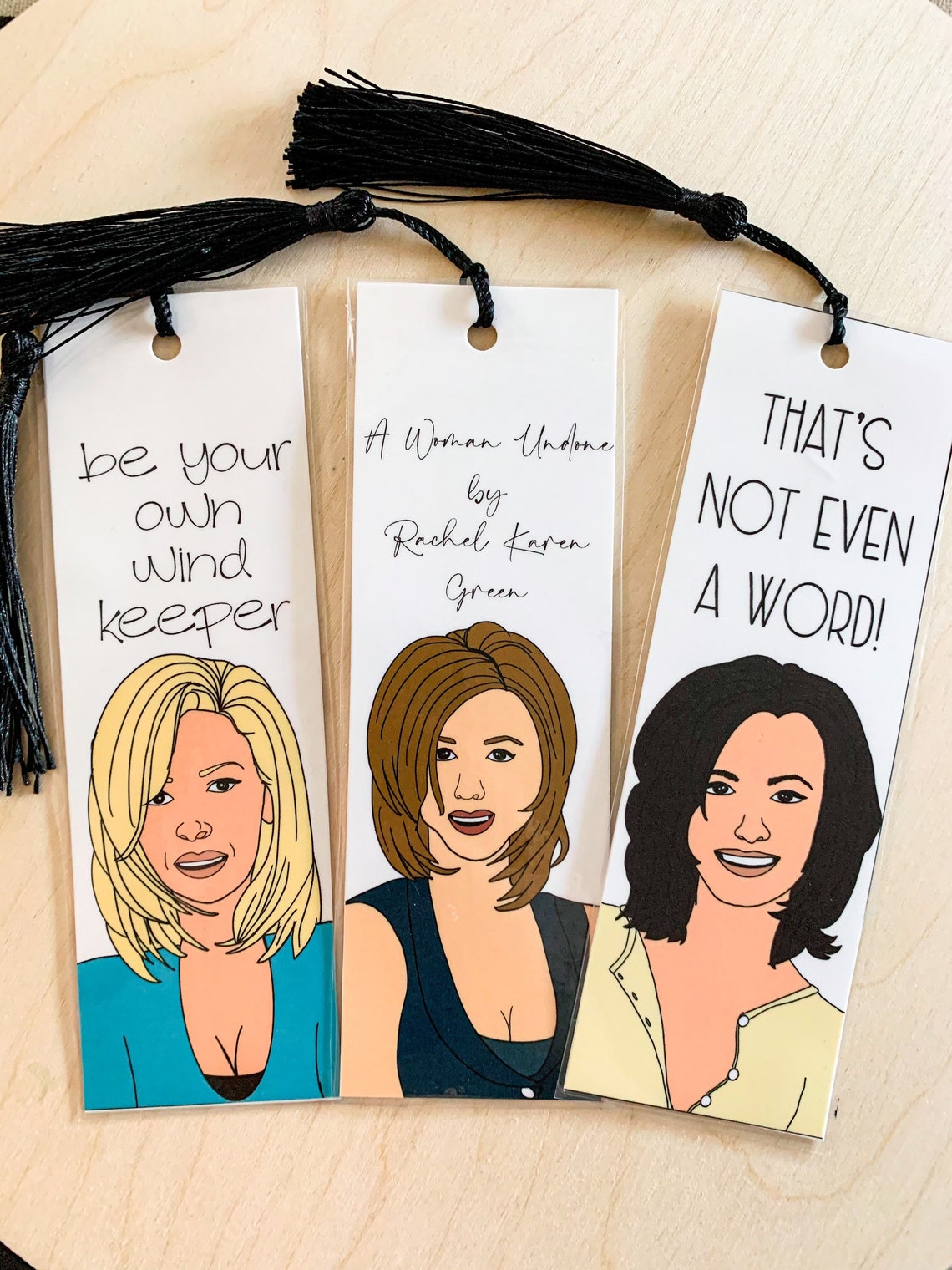 Friends Inspired Caricature Drawing Bookmark - Etsy