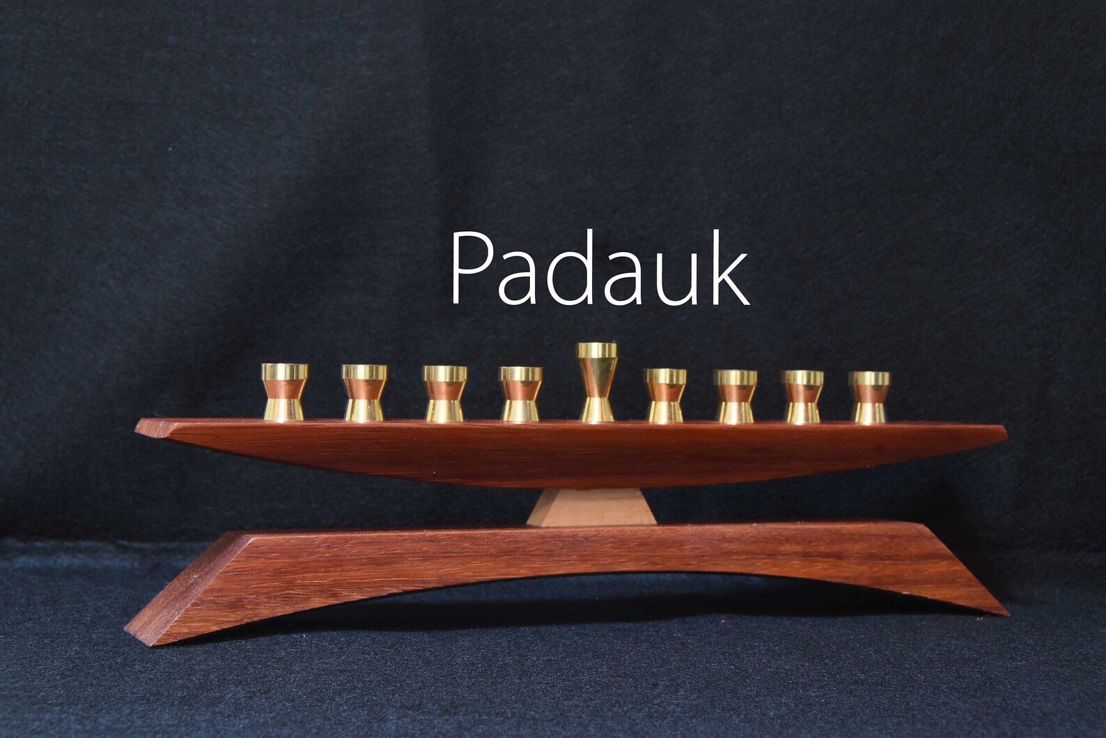 Hand Crafted Wooden Hanukkah Menorah - Etsy