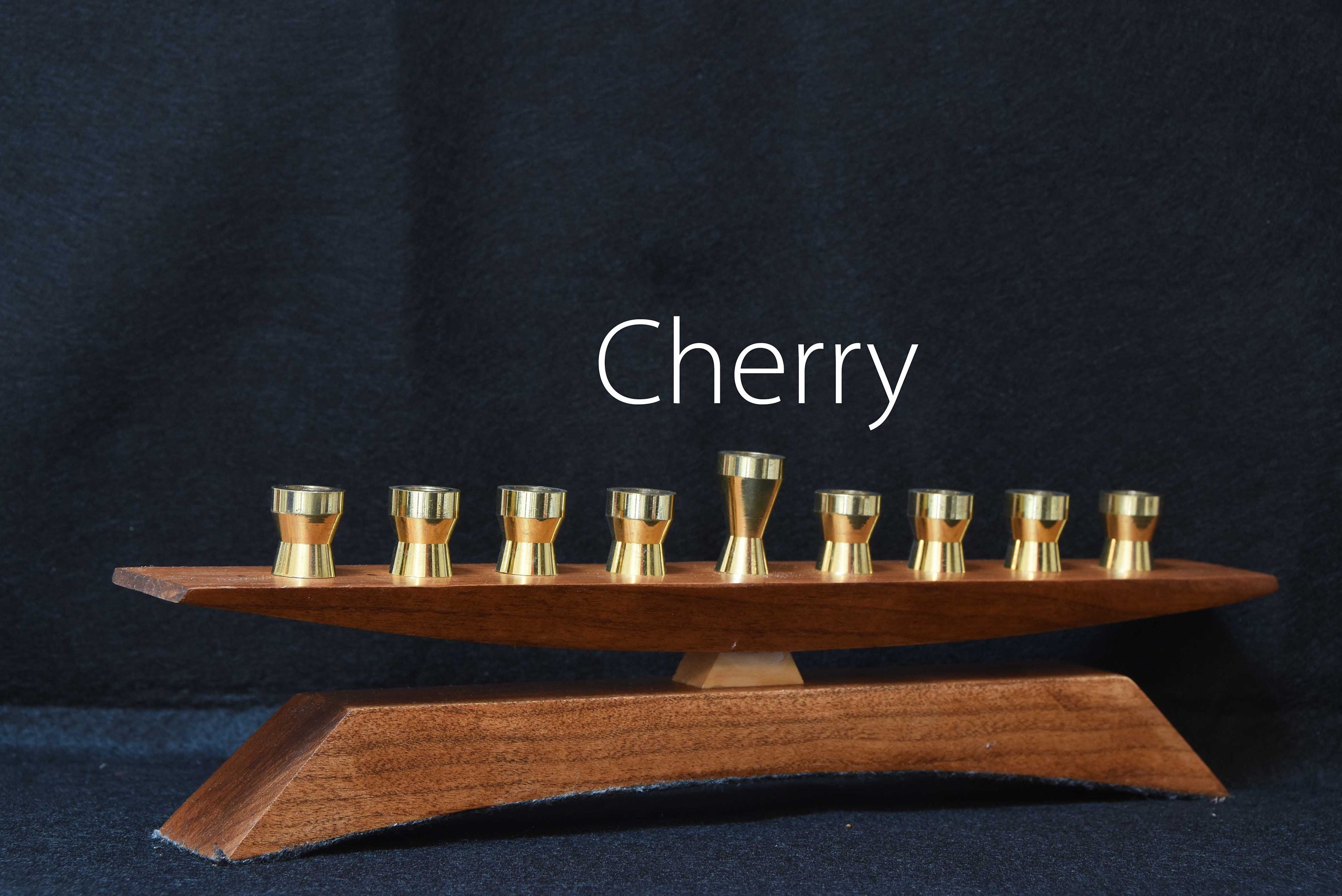 Hand Crafted Wooden Hanukkah Menorah - Etsy