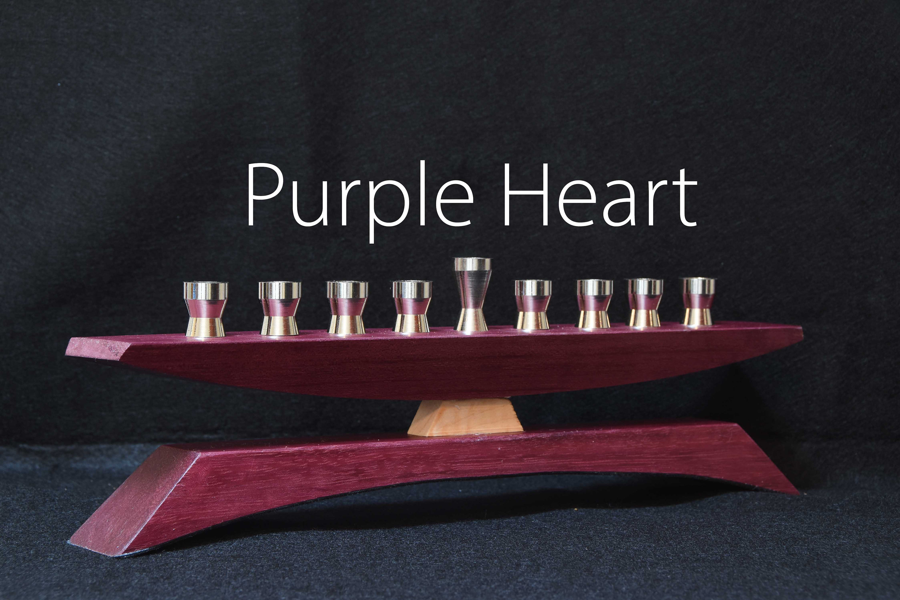 Hand Crafted Wooden Hanukkah Menorah - Etsy