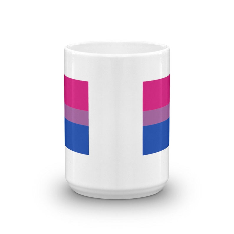 Bisexual Mug Pride Flag Mugs Unique Coffee Mug Coffee Cup Etsy