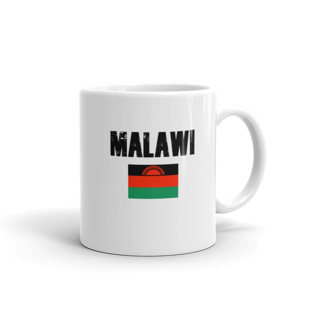 Vintage Distressed Style - Malawi Flag Mugs Unique Coffee Mug, Coffee ...
