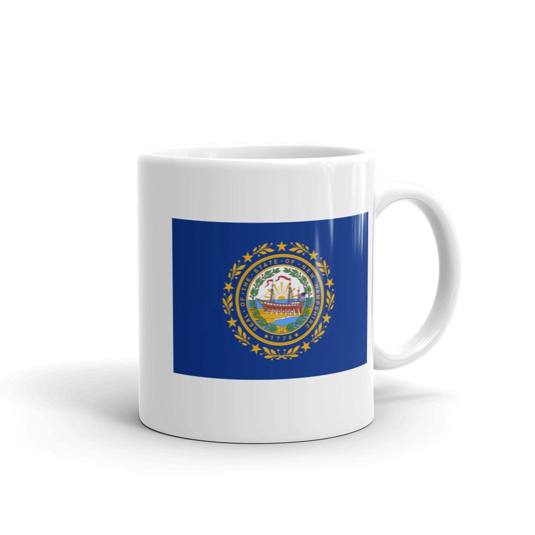 New Hampshire Mug, US State Flag Mug / Flag Coffee Cup / Ancestry Gifts ...