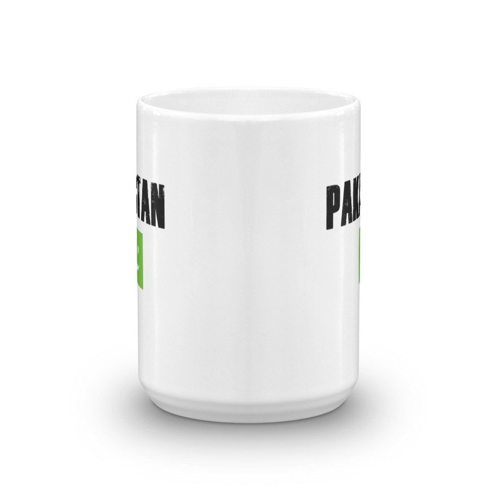 Vintage Distressed Style Pakistan Flag Mugs Unique Coffee - Etsy France