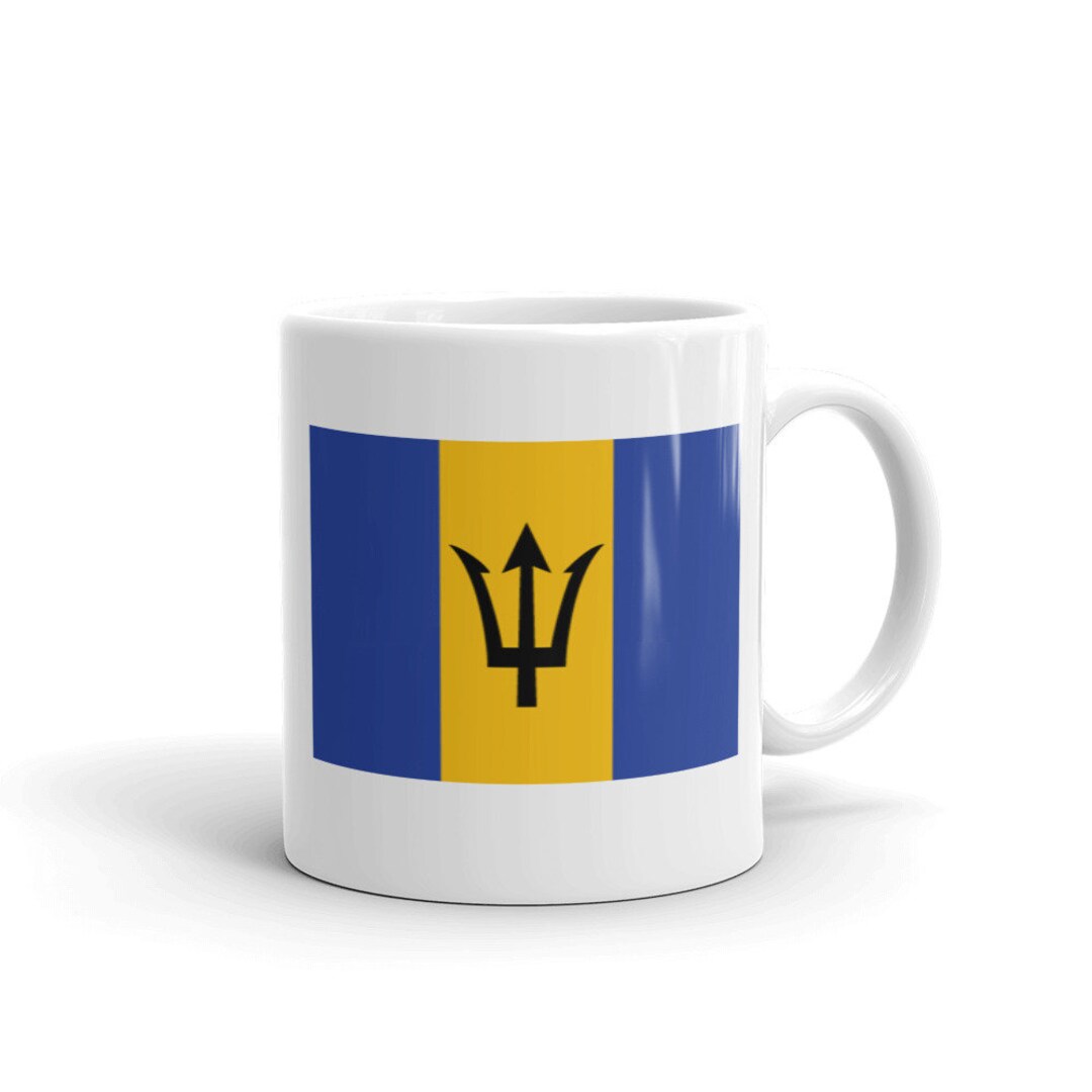 Barbados Mug / Flag Coffee Cup / Ancestry Gifts / DNA Gifts / Genealogy ...