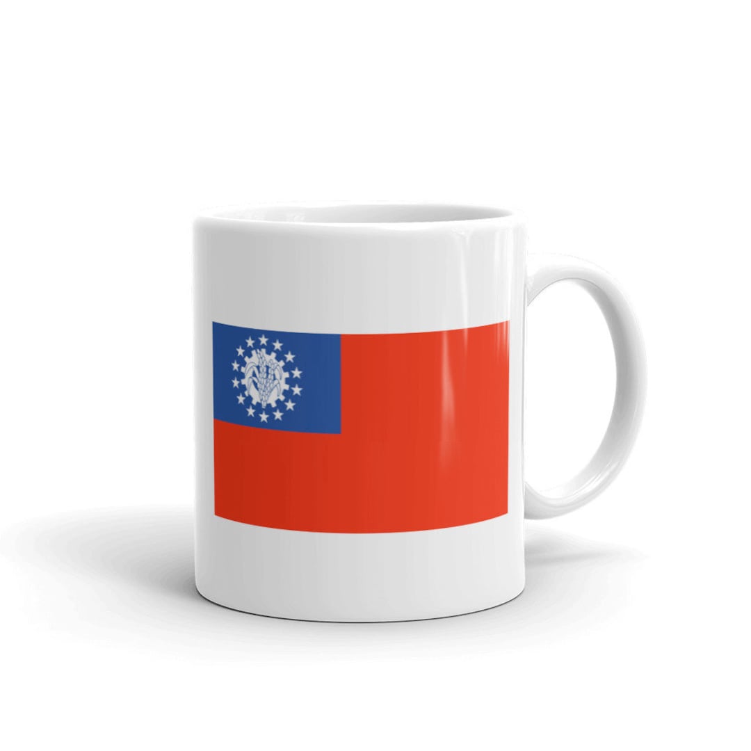 Myanmar Mug / Flag Coffee Cup / Ancestry Gifts / DNA Gifts / Genealogy ...