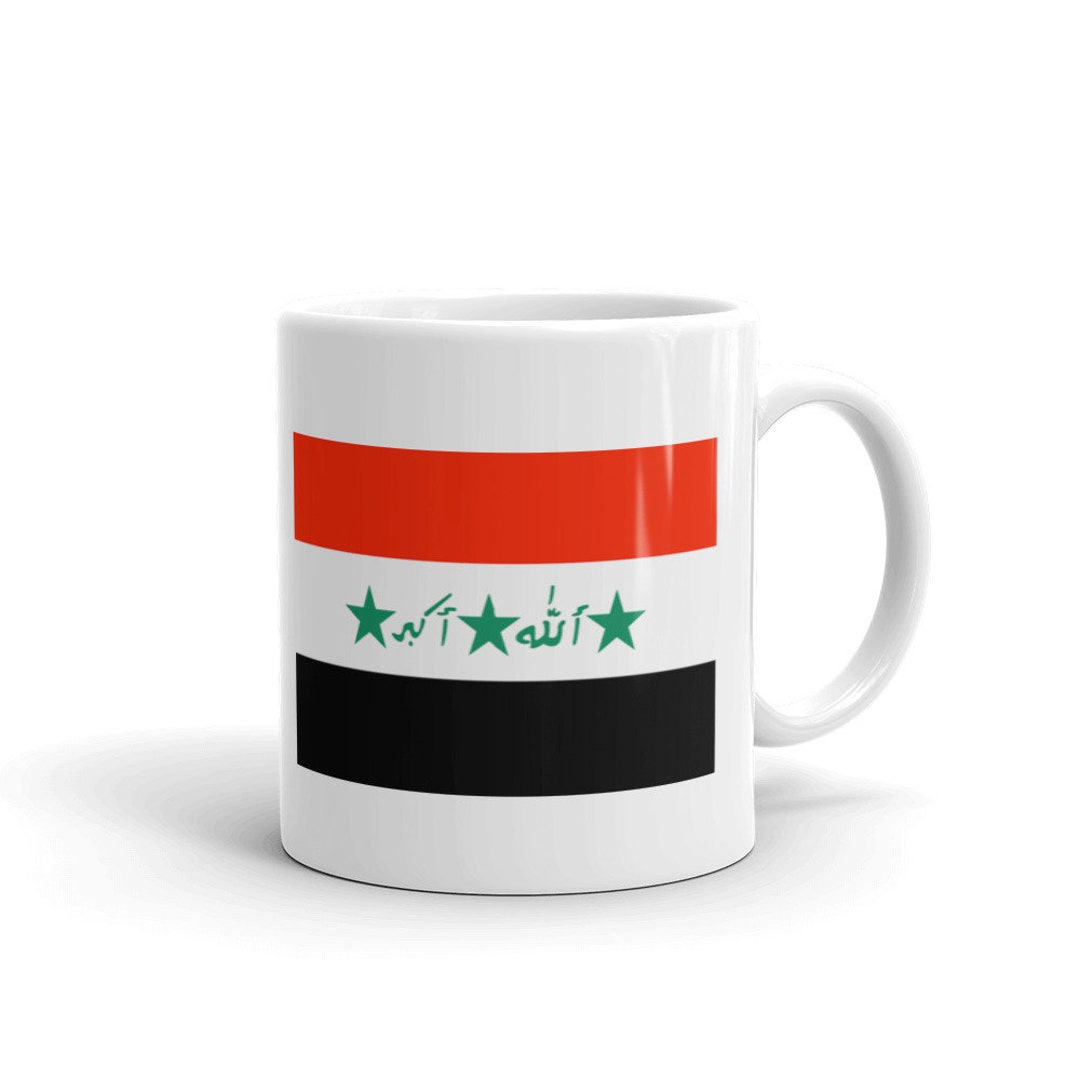 Iraq Mug / Flag Coffee Cup / Ancestry Gifts / DNA Gifts / Genealogy ...