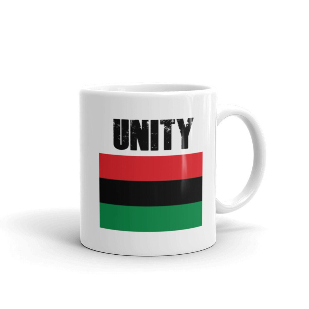 Pan African Mug Unity Flag Mugs Unique Coffee Mug Coffee - Etsy