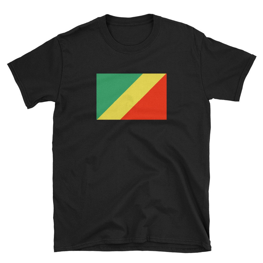 Republic of the Congo Shirt National Flag T Shirt / Flag Shirt ...