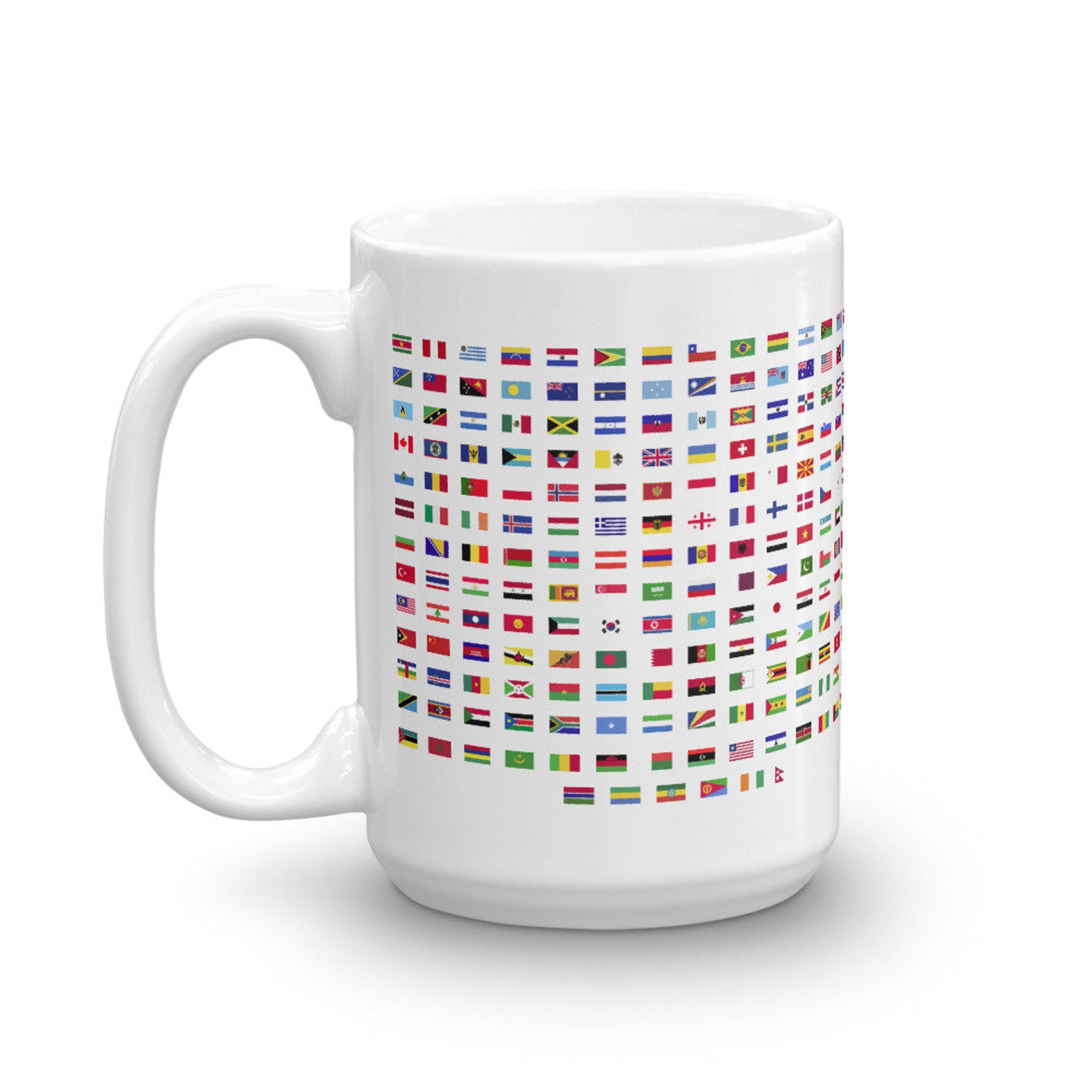 Flags of the World Icon Mug, Coffee Mug, Heritage, DNA, Personalized ...