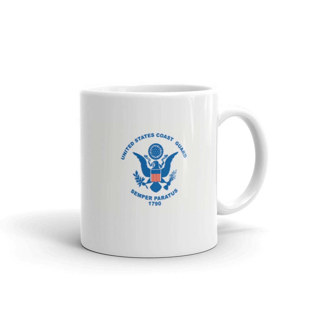 Coast Guard Mug Flag Mugs Unique Coffee Mug, Coffee Cup - Etsy