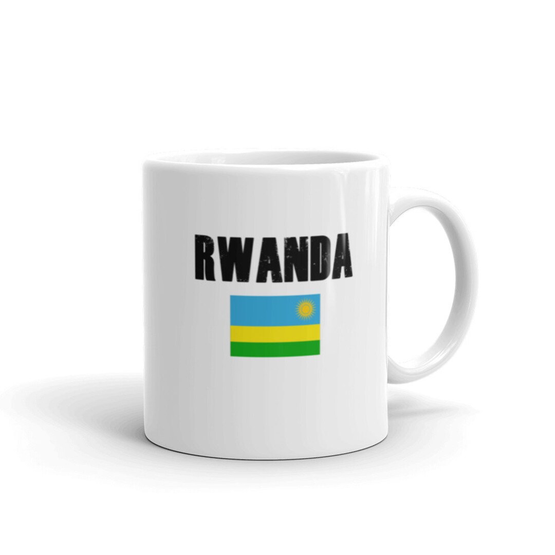 Vintage Distressed Style - Rwanda Flag Mugs Unique Coffee Mug, Coffee ...