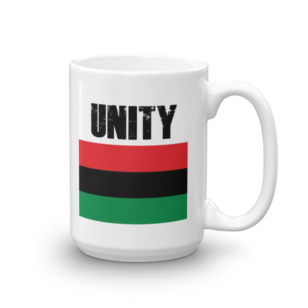 Pan African Mug Unity Flag Mugs Unique Coffee Mug Coffee - Etsy