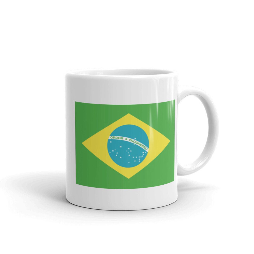 Brazil Mug / Flag Coffee Cup / Ancestry Gifts / DNA Gifts / Genealogy ...