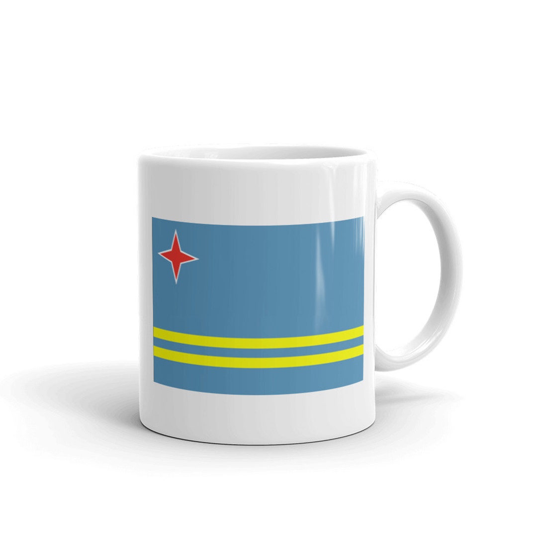 Aruba Mug / Flag Coffee Cup / Ancestry Gifts / DNA Gifts / Genealogy ...