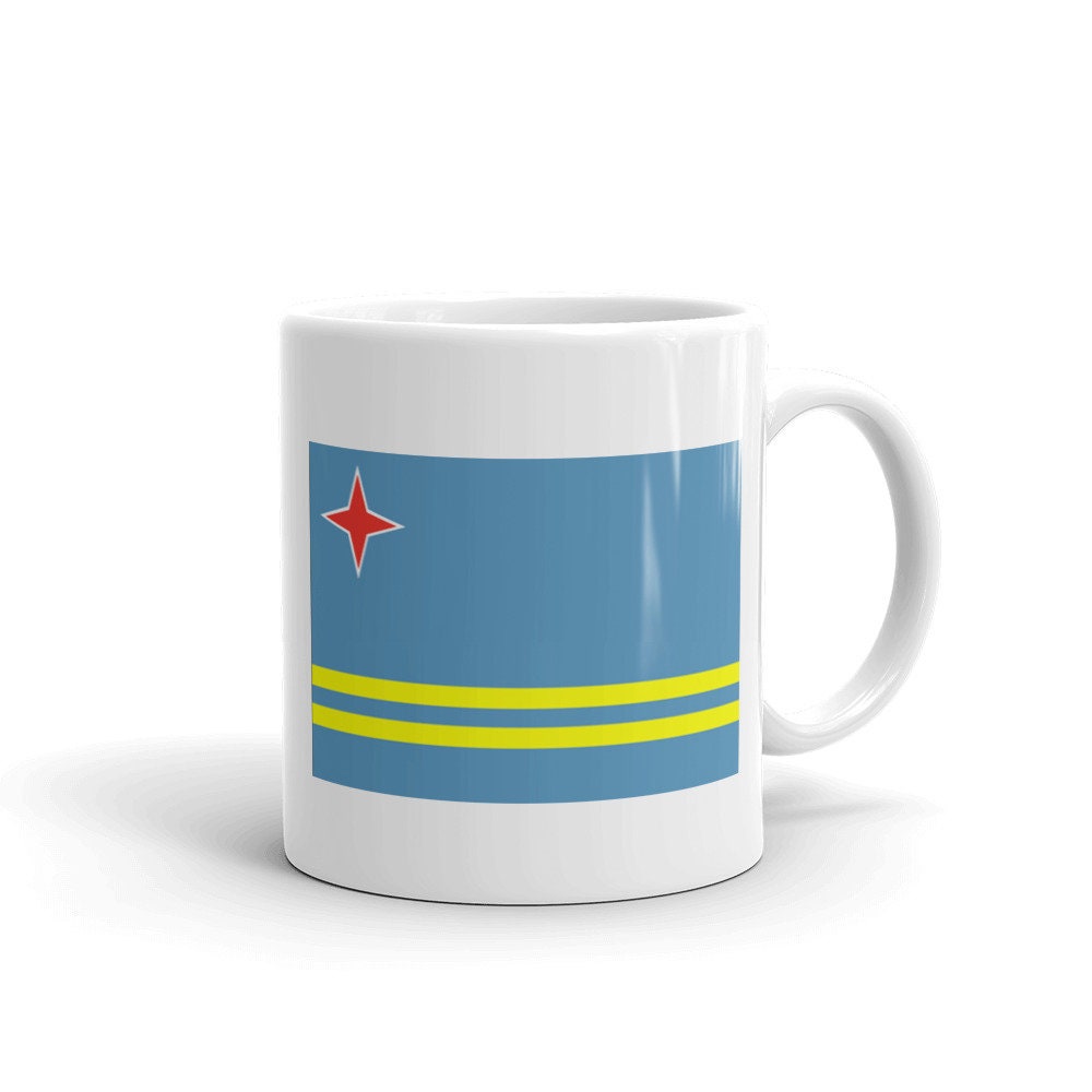 Aruba Mug / Flag Coffee Cup / Ancestry Gifts / DNA Gifts / Genealogy ...