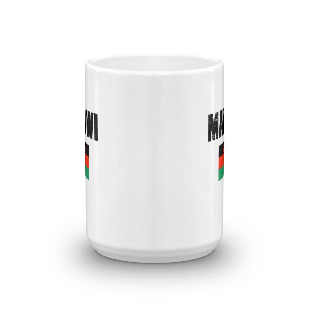 Vintage Distressed Style - Malawi Flag Mugs Unique Coffee Mug, Coffee ...