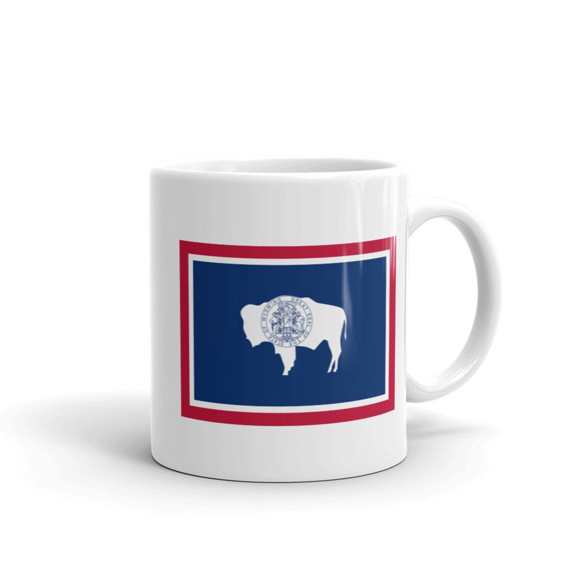 Wyoming Mug US State Flag Mug / Flag Coffee Cup / Ancestry - Etsy UK