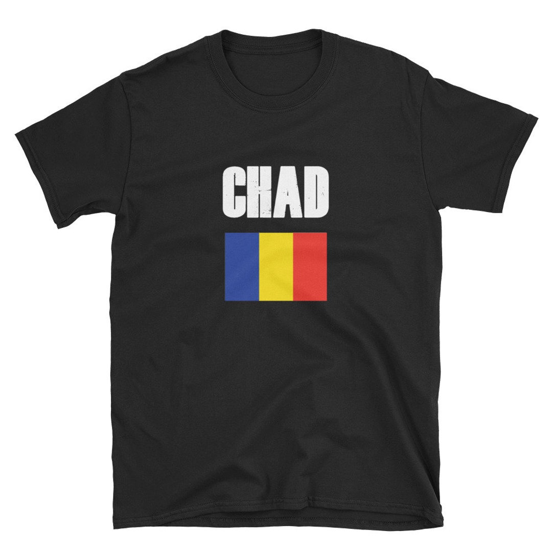 Vintage Distressed Style - Chad Shirt Flag T Shirt / Flag Shirt ...