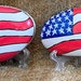 American Flag Painted Rock, Patriotic Painted Stone, Fourth of July ...