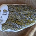 Woman With Zentangle Hair Pretty Lady Zentangle Ladies Face - Etsy