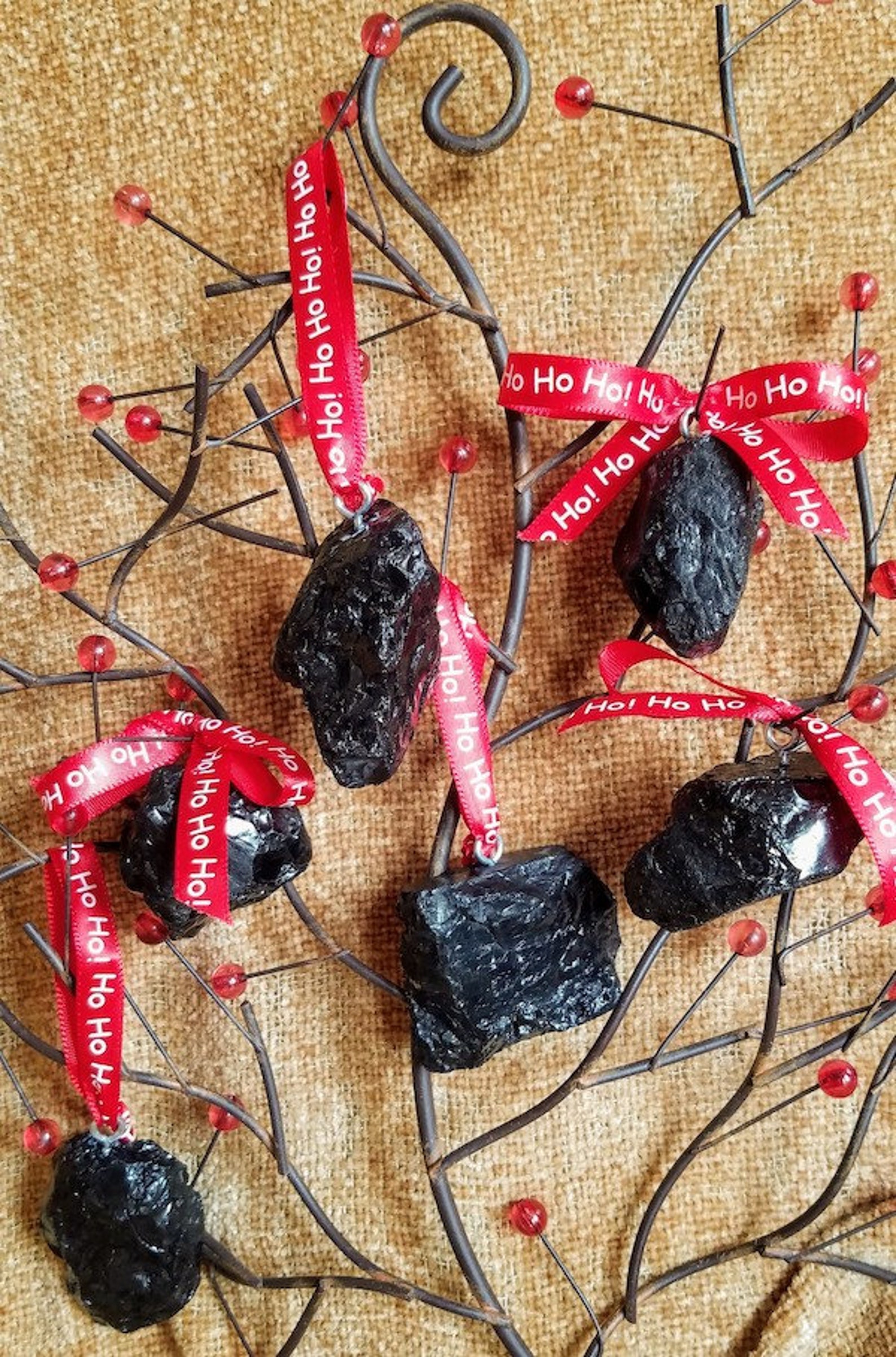 Real Coal Christmas Tree Ornament Great Holiday Gift Coal - Etsy