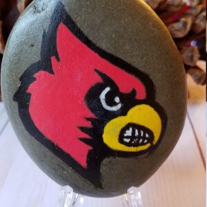 Sports Logo Painted Rock Perfect for Sports Fan Customizable | Etsy