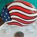 American Flag Painted Rock, Patriotic Painted Stone, Fourth of July ...