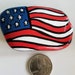 American Flag Painted Rock Patriotic Painted Stone Fourth - Etsy