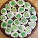 Small Decorative Shamrock Rocks, Hand-painted Refrigerator Magnets ...
