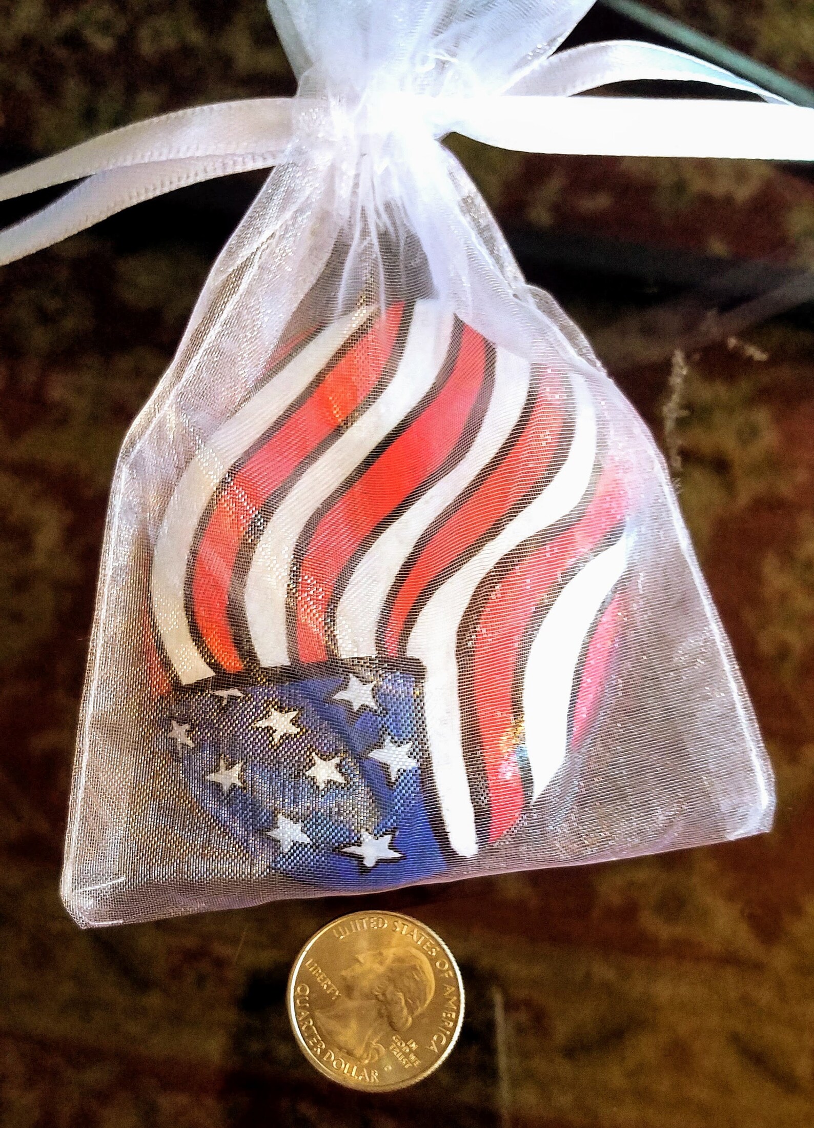 American Flag Painted Rock Patriotic Painted Stone Fourth | Etsy