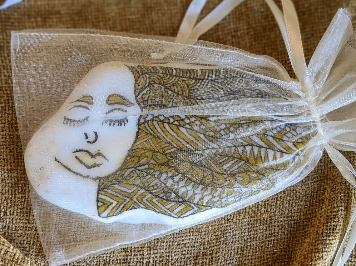 Woman With Zentangle Hair Pretty Lady Zentangle Ladies Face - Etsy