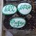 Herb Garden Stones, Painted Rock, Herb Marker, Garden Club Gift ...