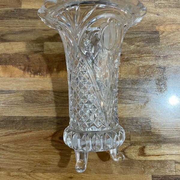 3 Feet Crystal Vase - Etsy