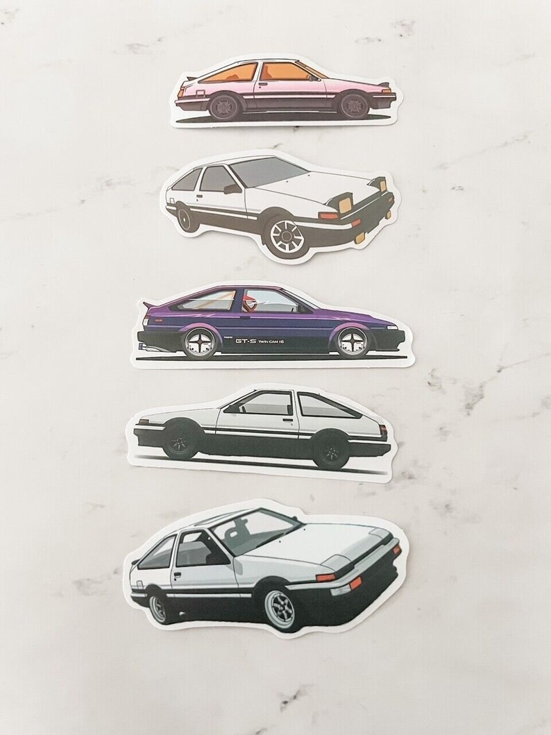 Car Stickers AE86 Toyota Corolla Trueno NEW - Etsy