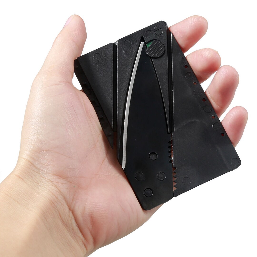 Credit Card Folding Pocket Micro Knife - Etsy