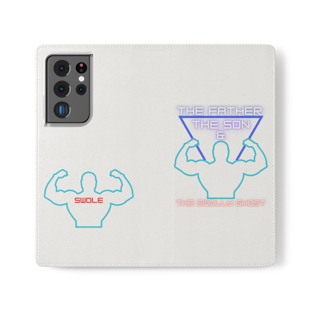 The Father, the Son & the Swolly Ghost Flip Phone Case - Etsy