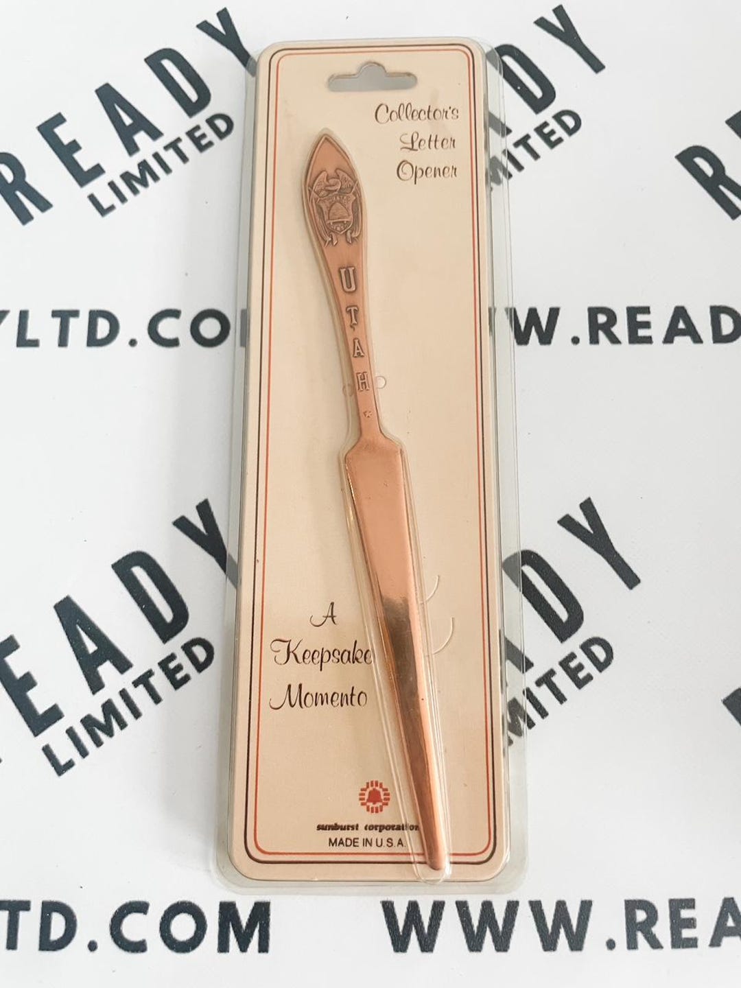 Vintage Utah State Collector's Letter Opener NEW IN PACKAGE - Etsy