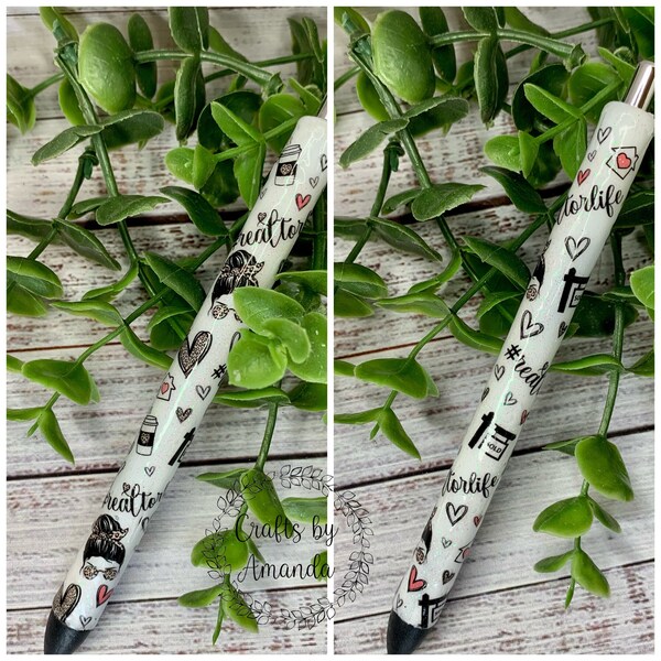 Black Ink Pen - Etsy