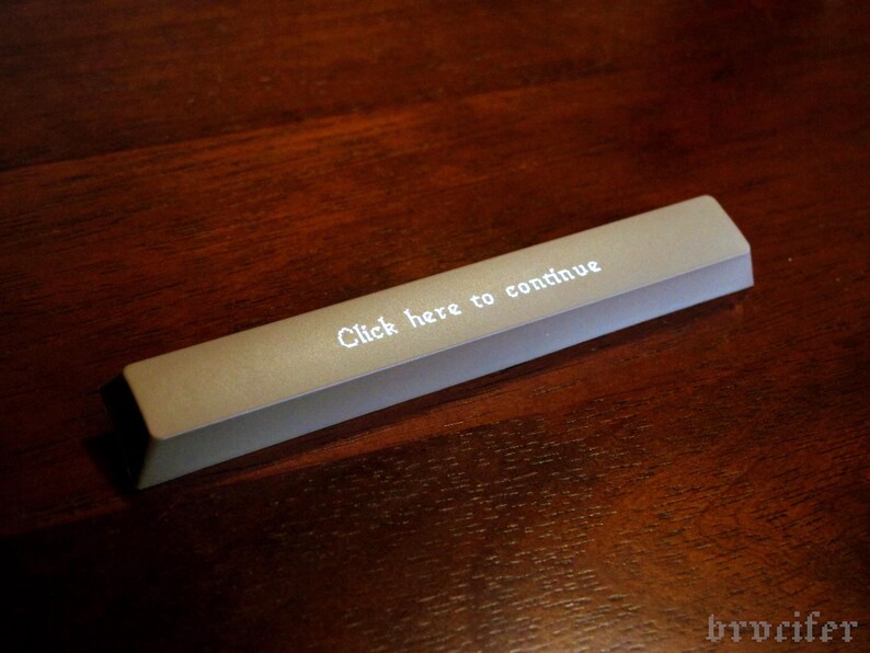 OSRS "click Here to Continue" Space Bar 6.25u, Custom Runescape Keycap ...