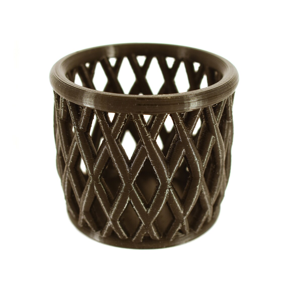 3D Printed Trinket Basket / Desk Accessory / Key Dish / | Etsy