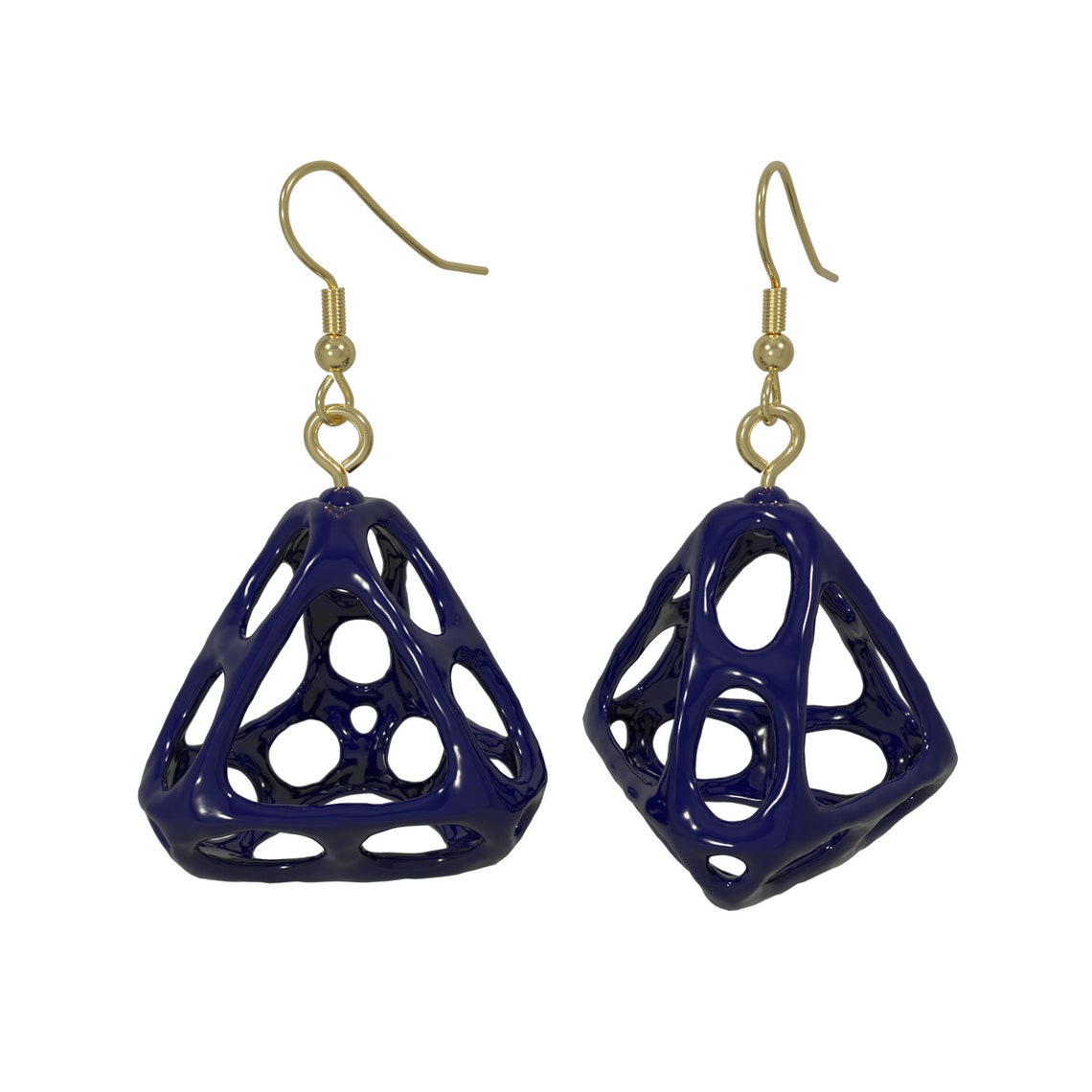 3d Printed Earrings 3d Printed Jewelry 3d Print Earrings Etsy