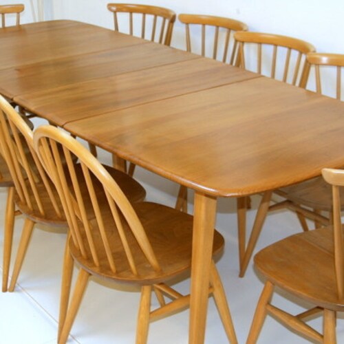 Ercol Grand Windsor Extending Dining Table Seats 10-12 When - Etsy