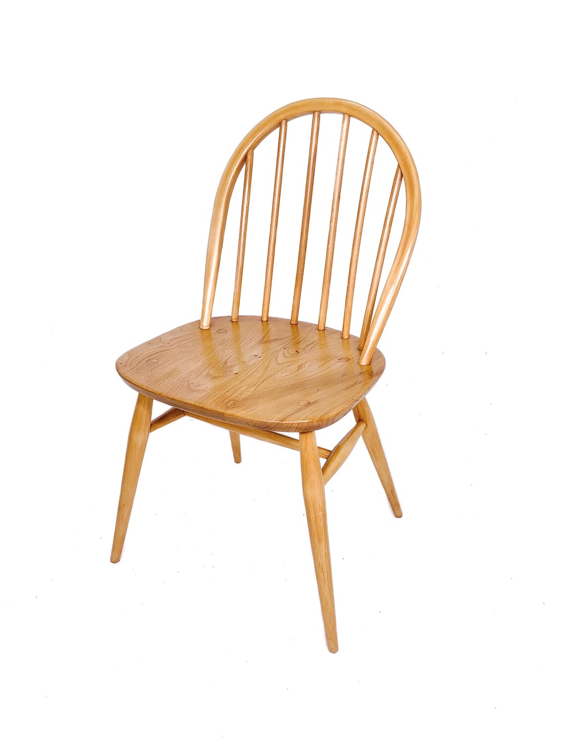 Ercol Low Hoop Back Chair - Fully Restored - 4 Available - Etsy UK
