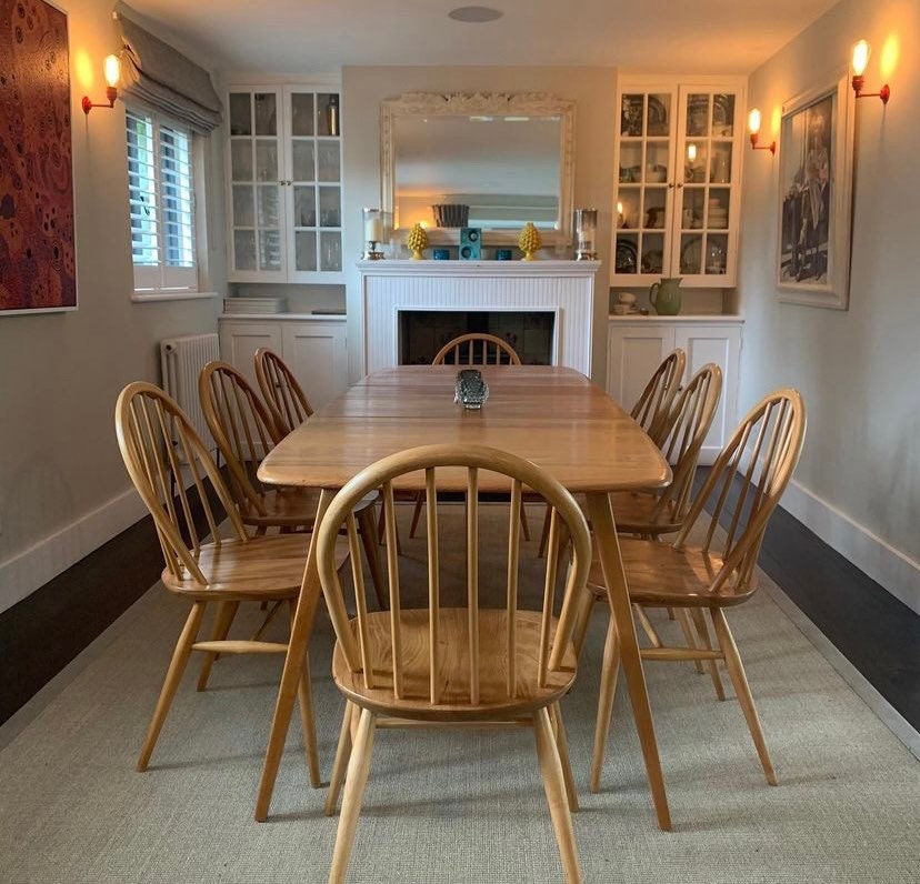 Ercol Grand Windsor Extending Dining Table Seats 10-12 When - Etsy