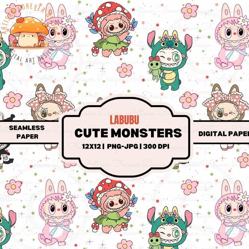 Labubu Fabric - Etsy