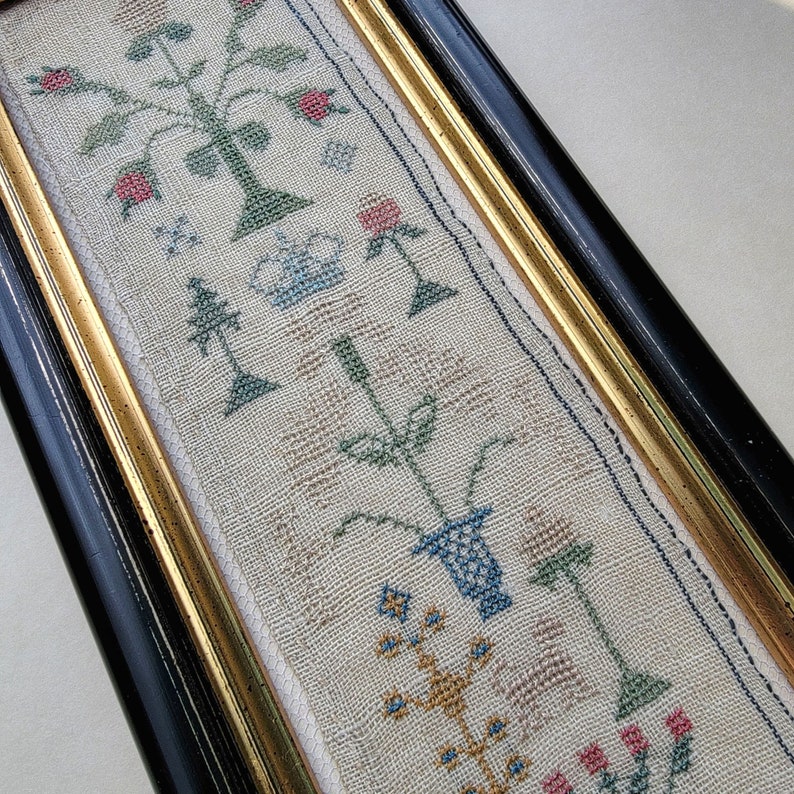 Motif Sampler 1820s Reproduction, Cross Stitch Pattern PDF, Counted ...