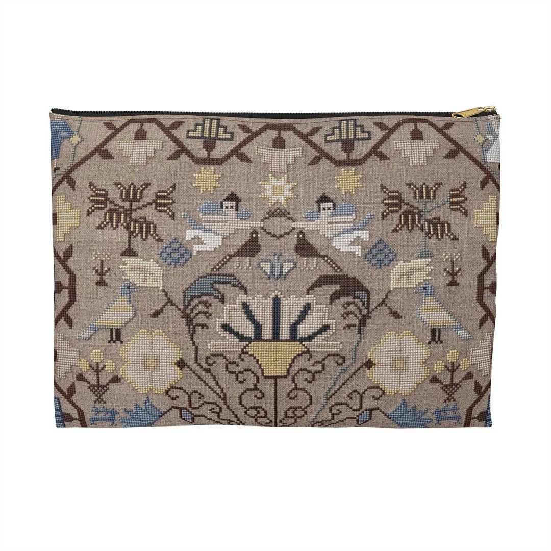 Sarah Plommer Project Bag for Cross Stitch, Needlework Travel Case ...