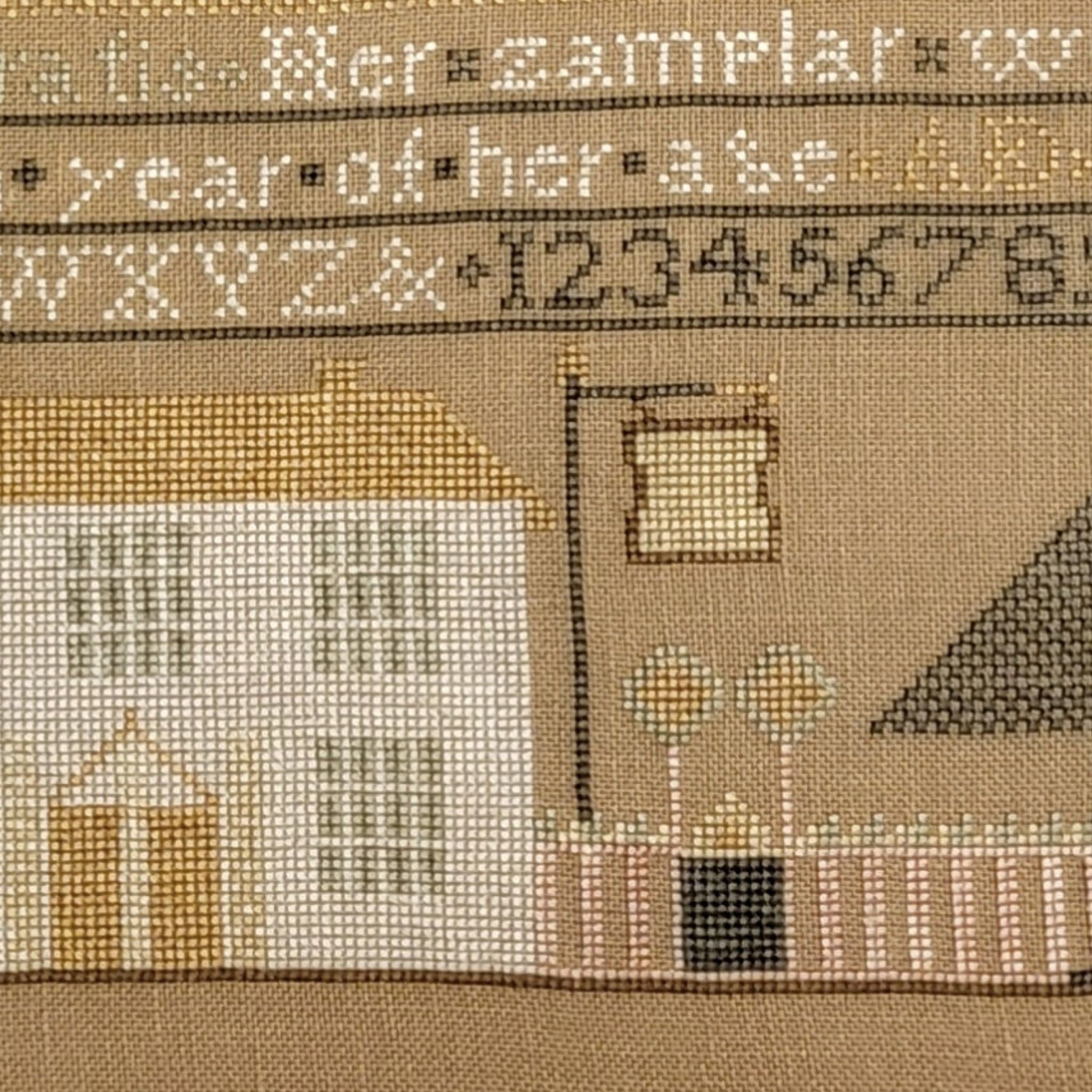 Sally Cratis 1808 Sampler Reproduction Cross Stitch Pattern - Etsy